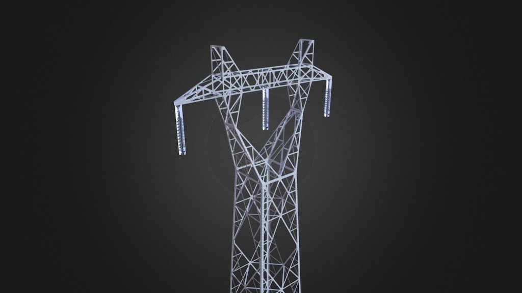 Power line sample - 3D model by skylarkdrones [ac16767] - Sketchfab