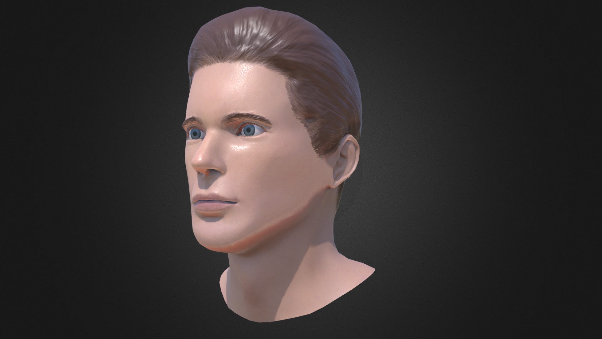 Chamberlain_bust_sss - 3D model by erchamberlain [ac191e3] - Sketchfab