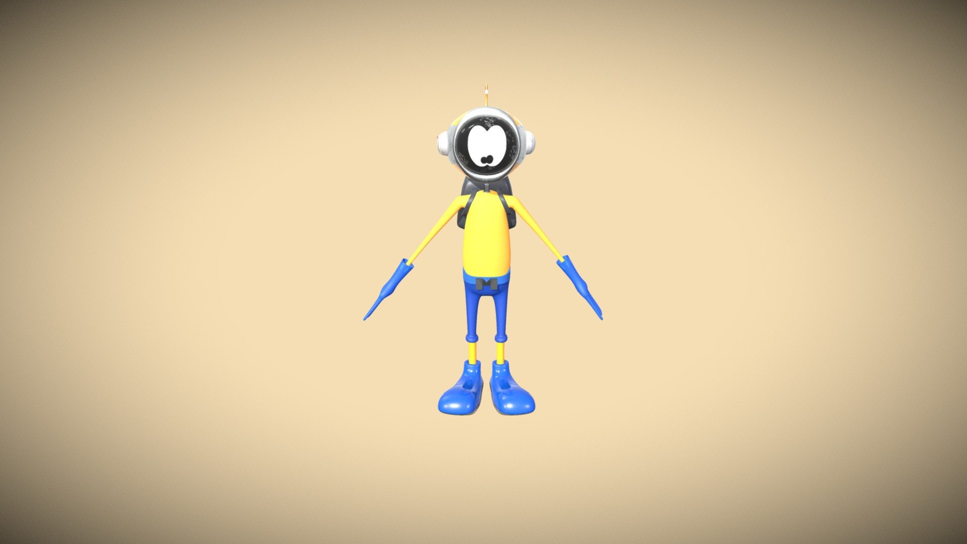 M-Alien Paranoia (M) Remastered by Danielesx - 3D model by danielesx ...