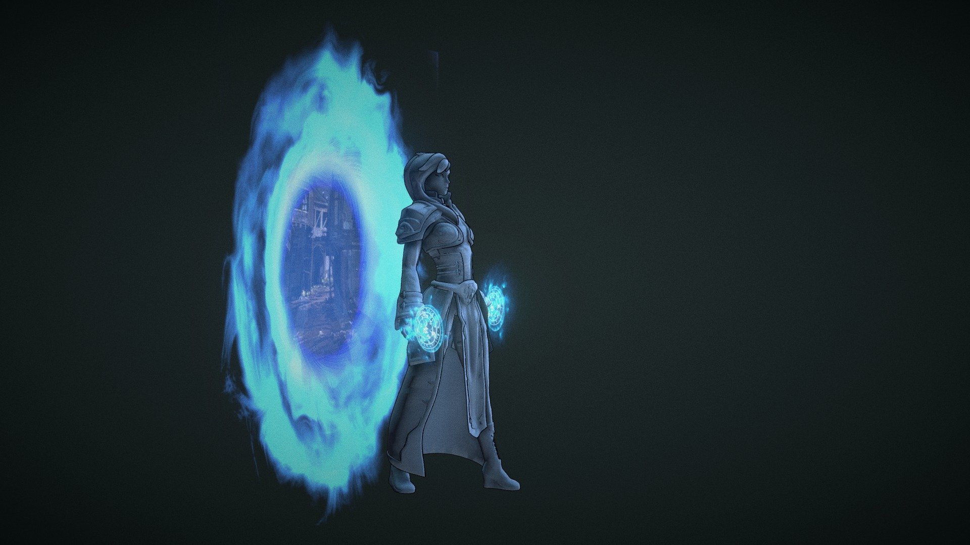 Stylized Mage Scene - Decimated - Download Free 3D model by htbuffalo ...