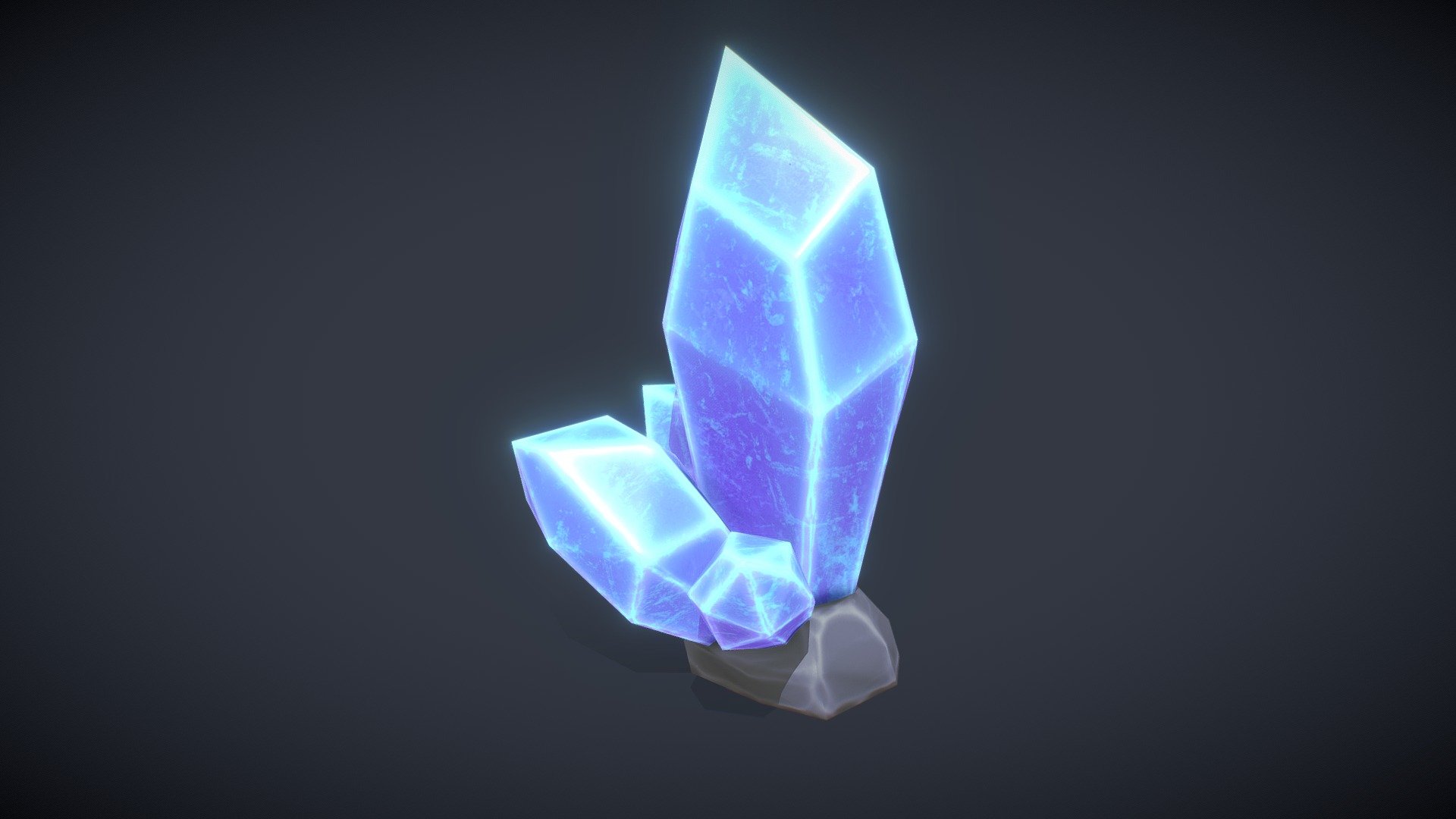 Crystals - 3D model by Sir Erdees (@sirerdees) [ac1c20d] - Sketchfab