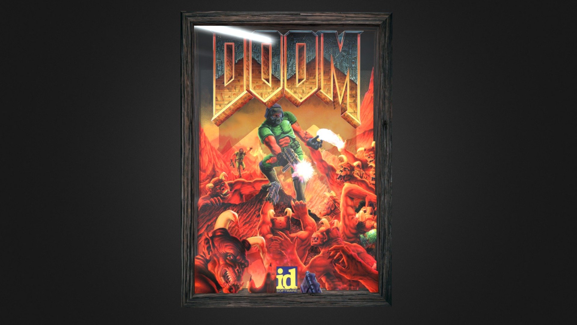 Doom Frame - 3D model by edypagaza [ac1deea] - Sketchfab