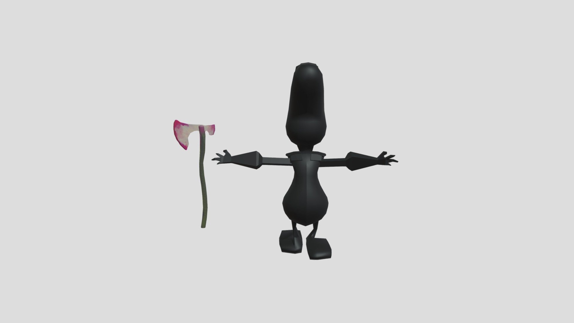 Sch Alien With Prop Model - 3D model by phantomguppy [ac1e2e7] - Sketchfab