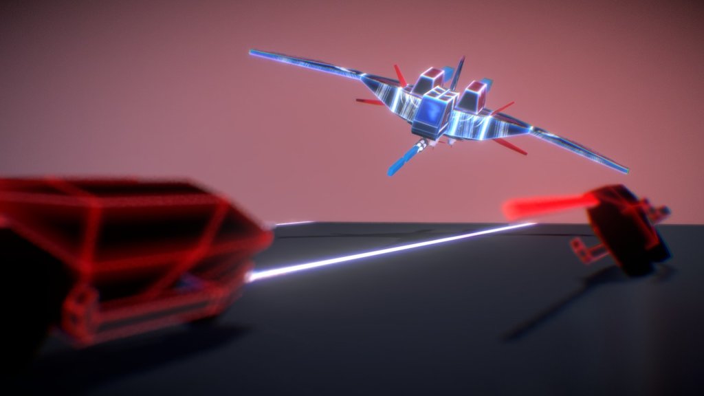 Neon Fight - 3D model by Ahmad Iqbal (@eekey10) [ac1f9ea] - Sketchfab