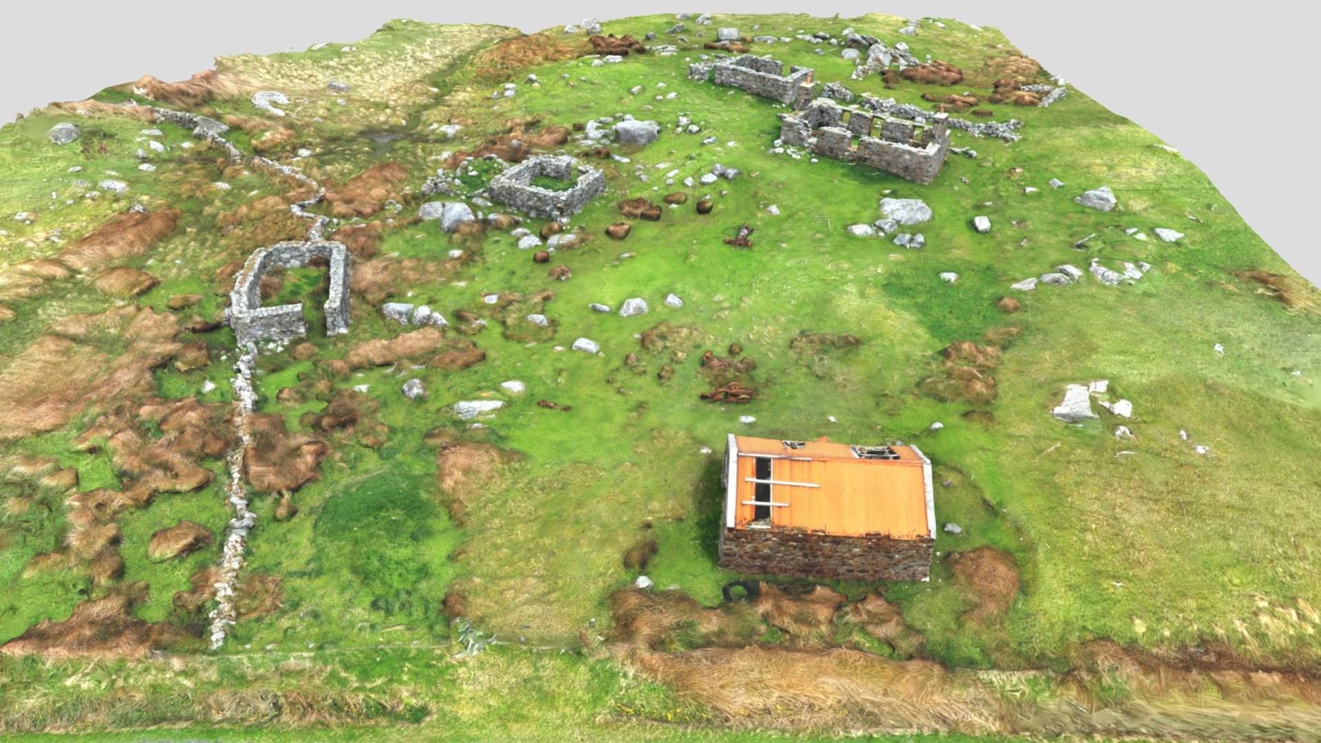 A farmstead in Totahur - 3D model by Smilemaker [ac22081] - Sketchfab
