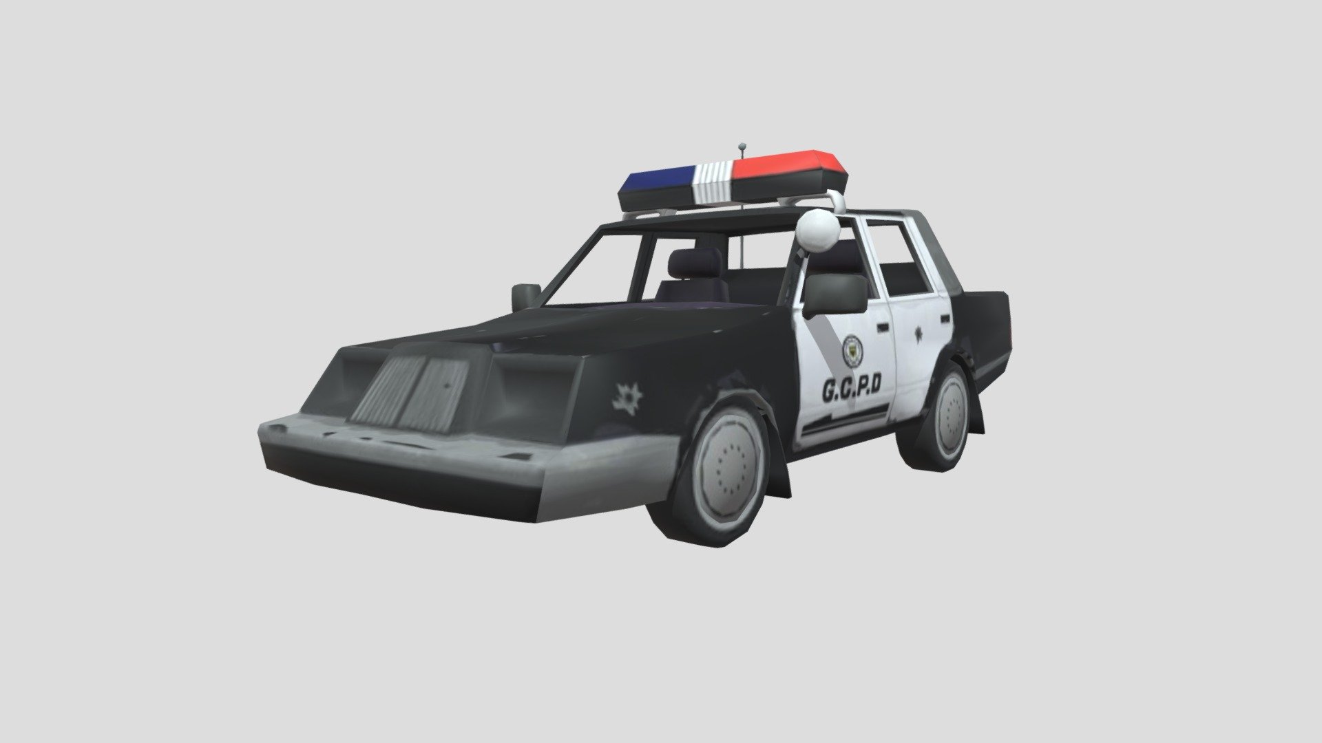 GCPD Cop Car - Download Free 3D model by RamonaFlowers🌼 (@ramonaflowers ...