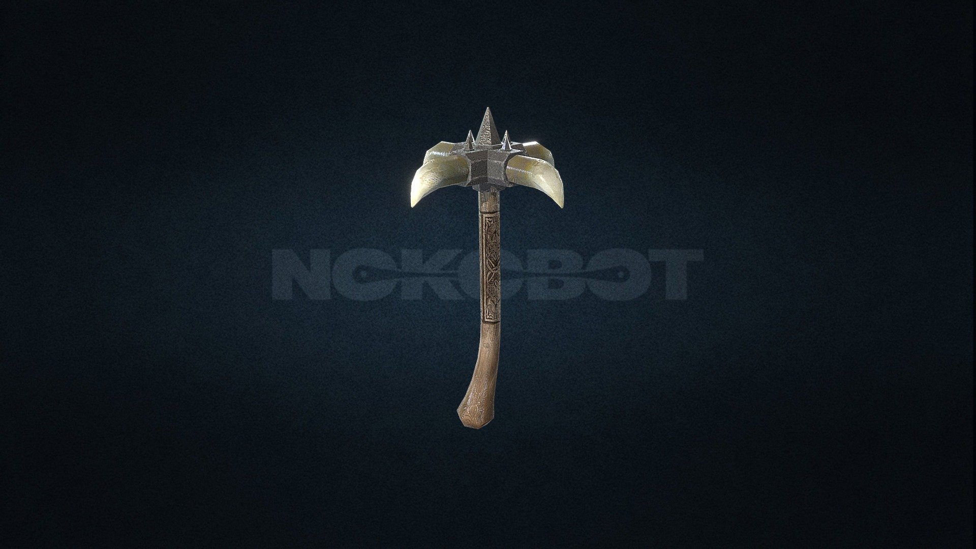 Bone Mace - Medieval Weapons - 3D model by Nokobot [ac23b47] - Sketchfab