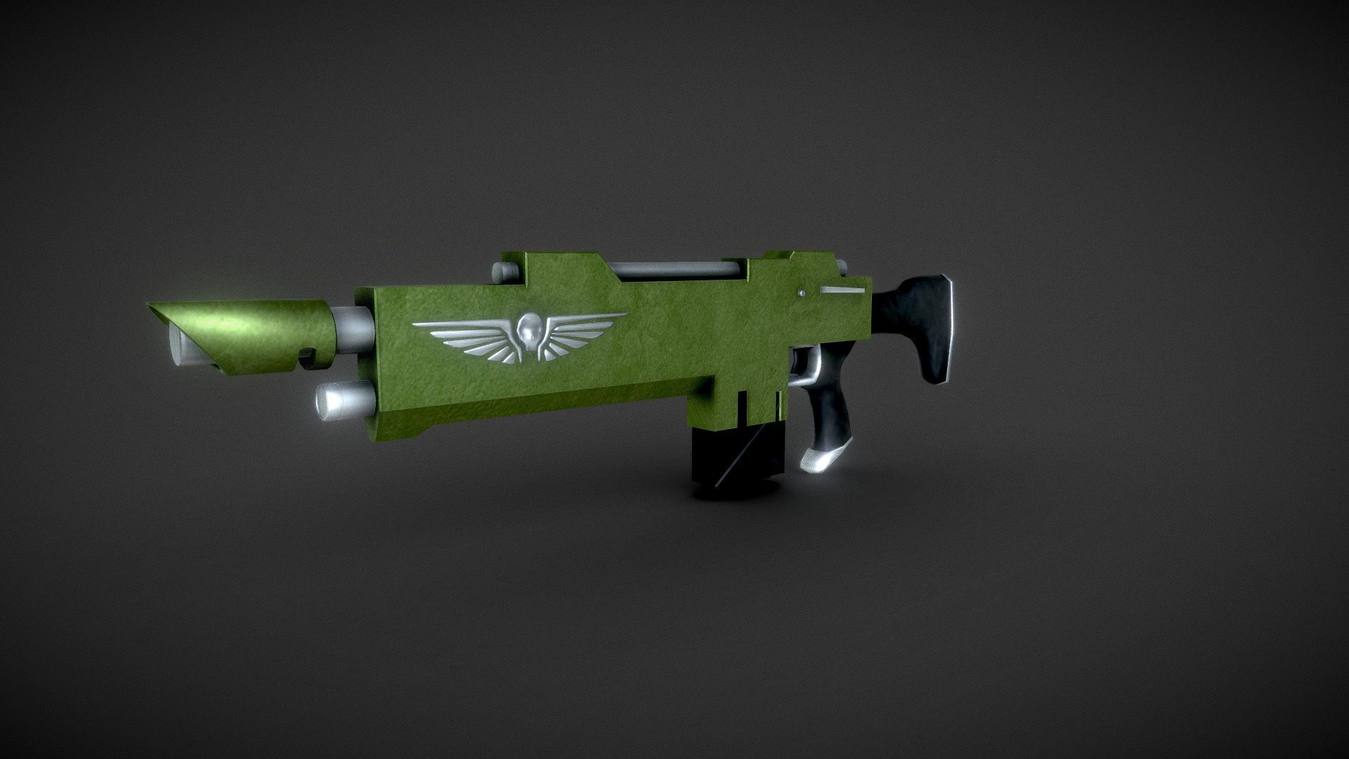 Lasgun (Warhamer 40k) - Download Free 3D model by Yanez Designs (@Yanez ...