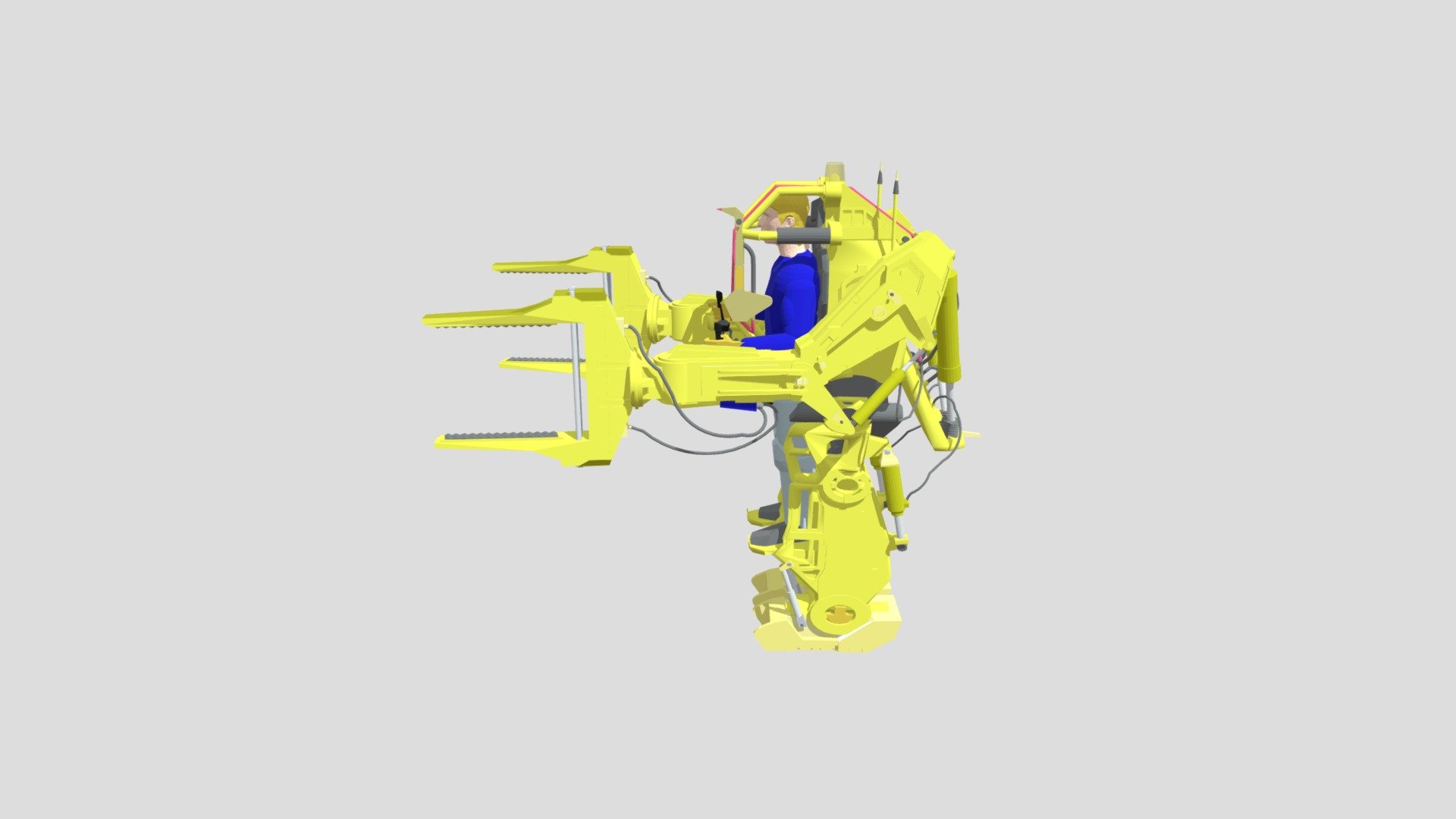 Alien Power loader - Download Free 3D model by donnaskuhn [ac26654 ...