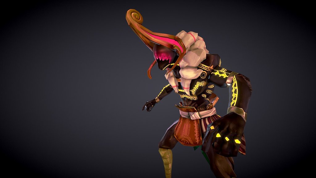 Game Character - 3D model by Lightfeel Animation (@Lightfeelanimation ...