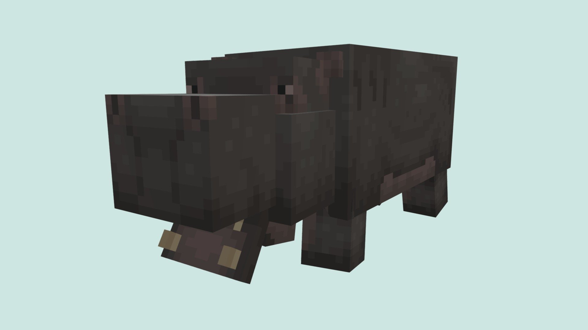 Minecraft Hippo