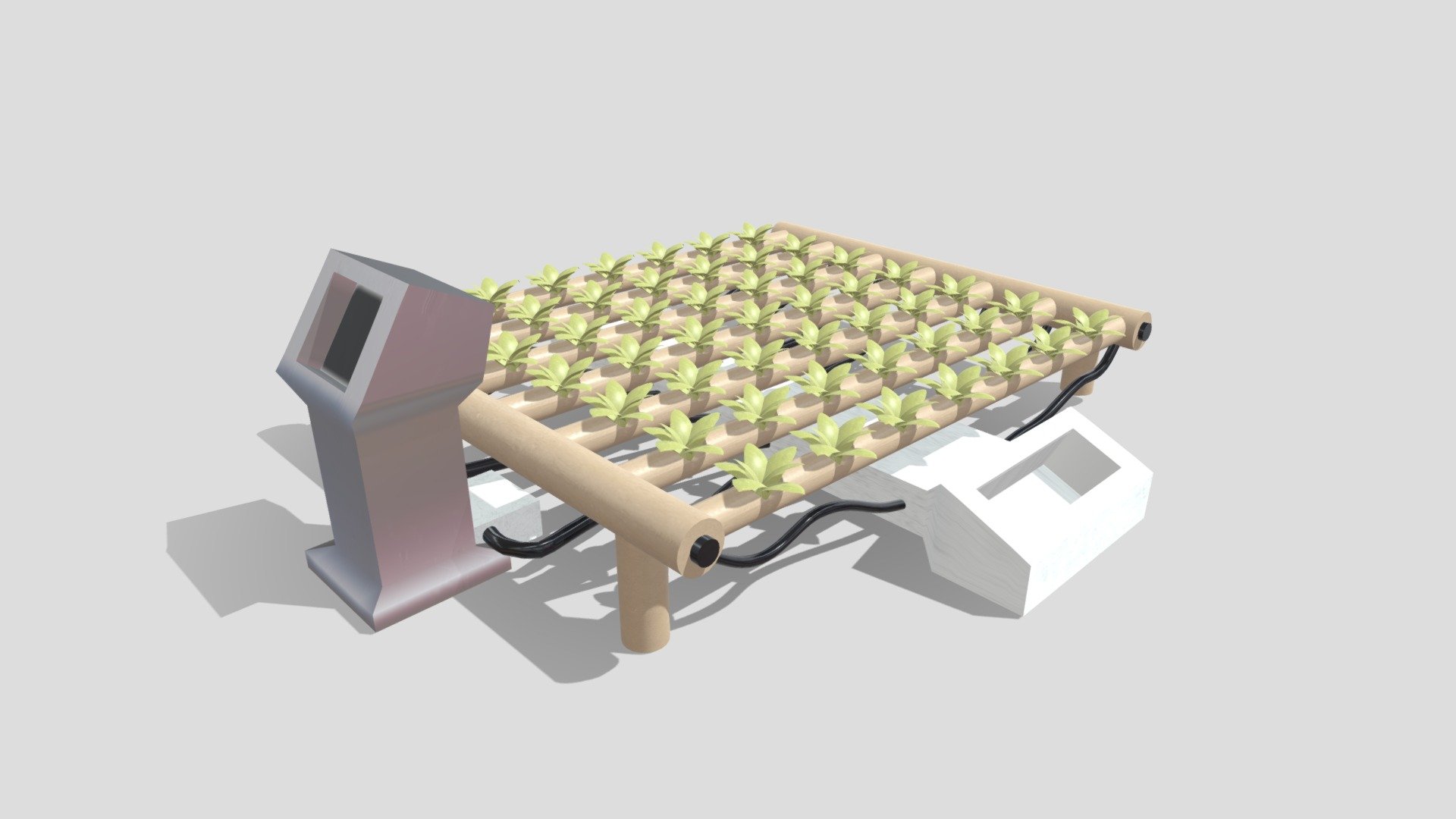 DDD Hydroponics 3d Model - 3D model by Yugoz [ac27297] - Sketchfab