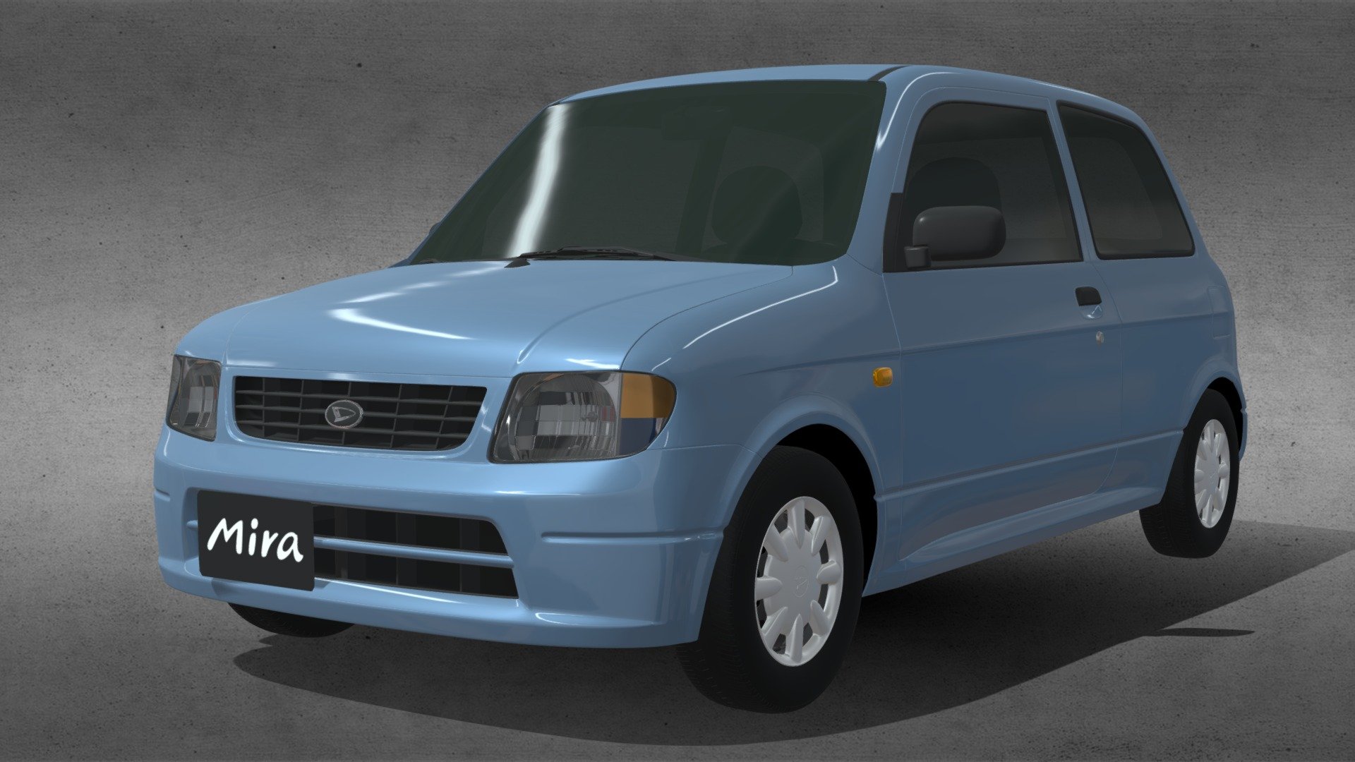 1998 Daihatsu Mira 3-door L700 - Download Free 3D model by SIU Car ...