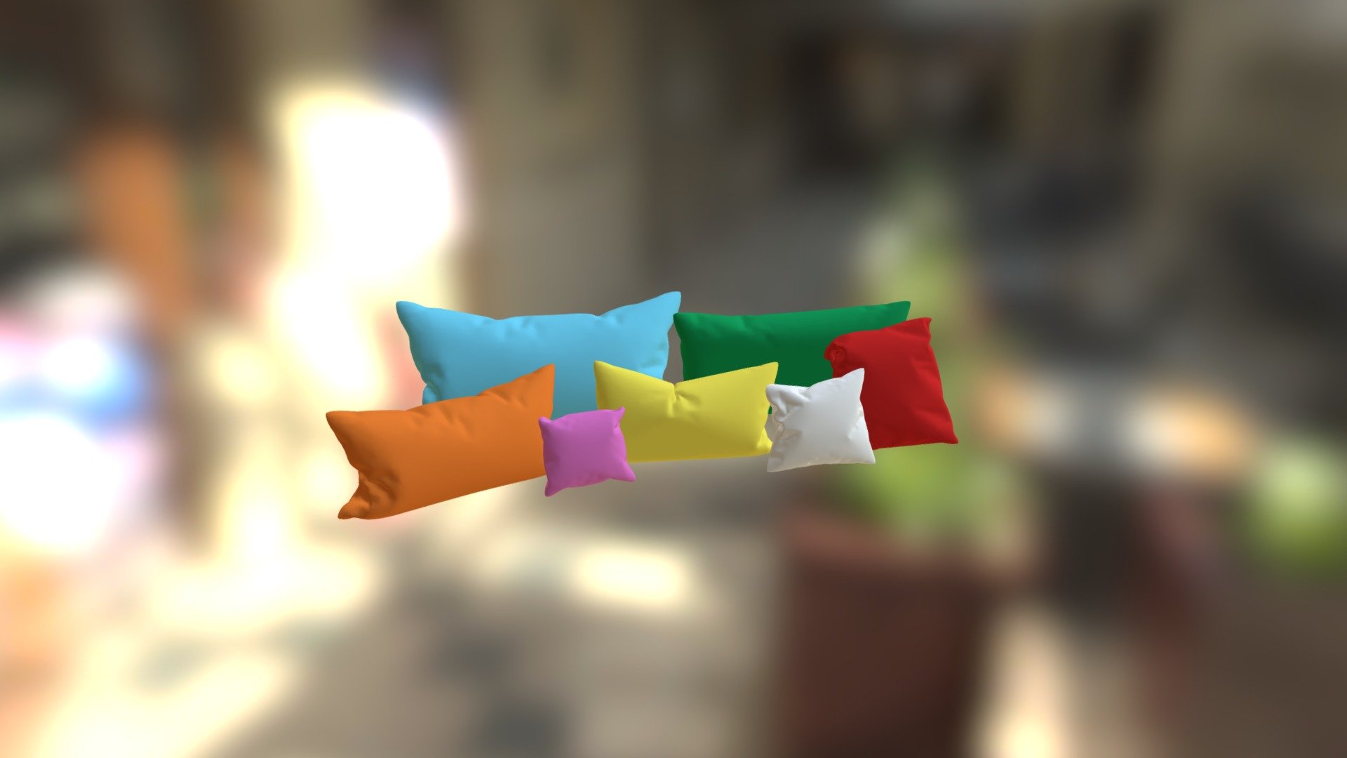 Pillow - 3D model by yuwanda (@yuwandab) [ac28567] - Sketchfab