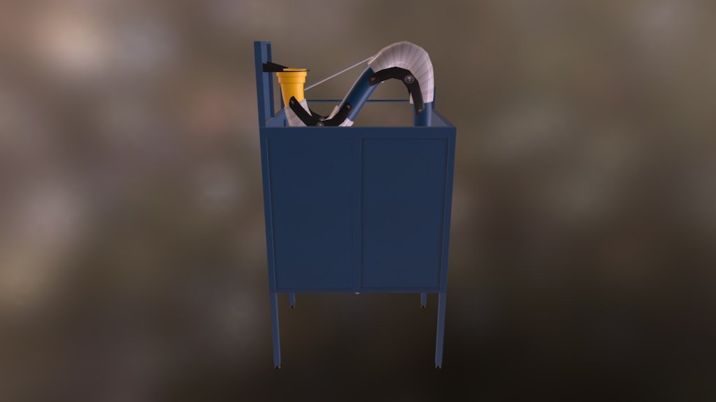 Welding Booth - 3D model by Virtual Reality (@simulanis) [ac28720 ...