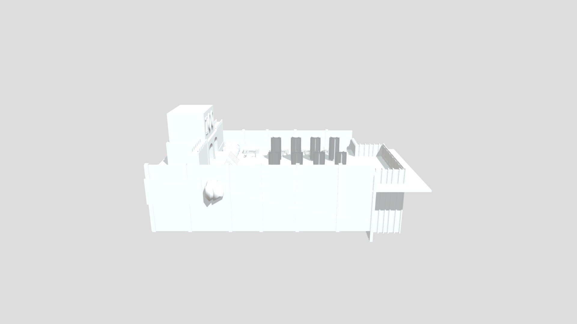 Entry and Exit the zoo - Download Free 3D model by ...