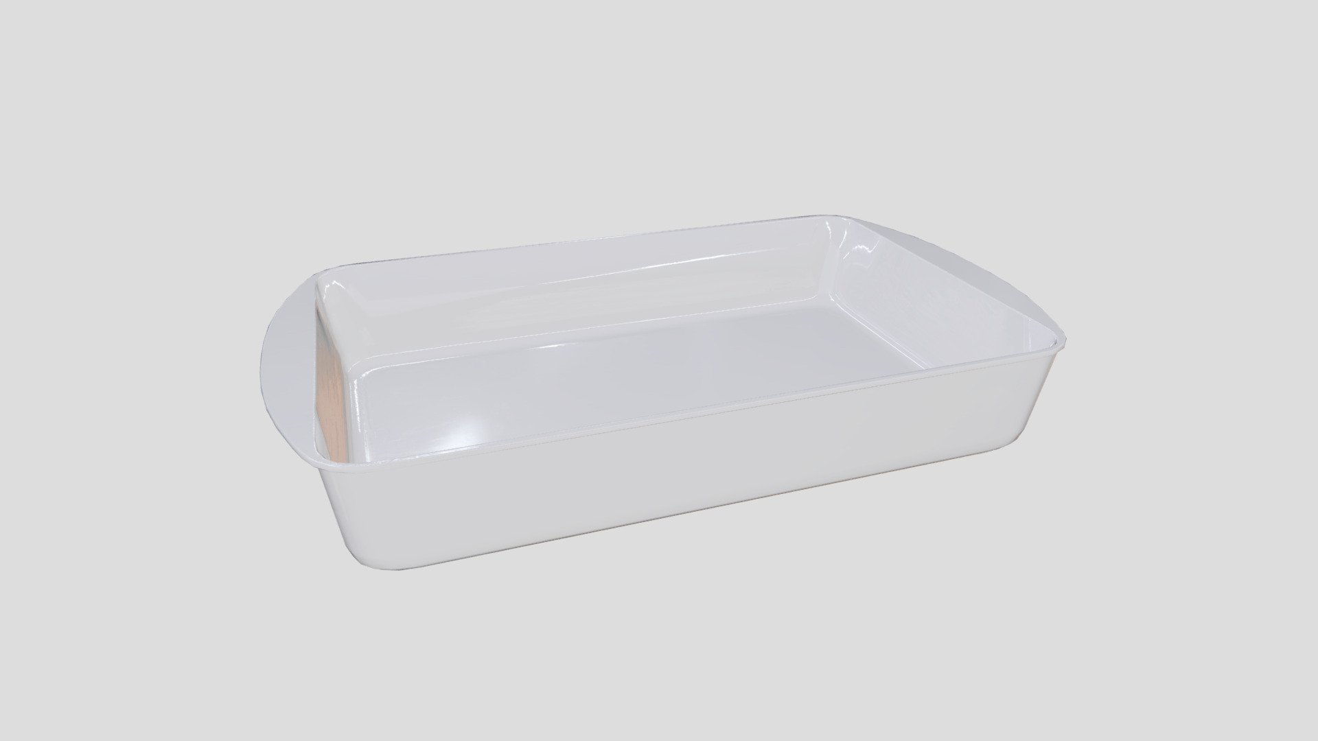 CC0 - Baking Dish - Download Free 3D model by plaggy [ac2b50d] - Sketchfab