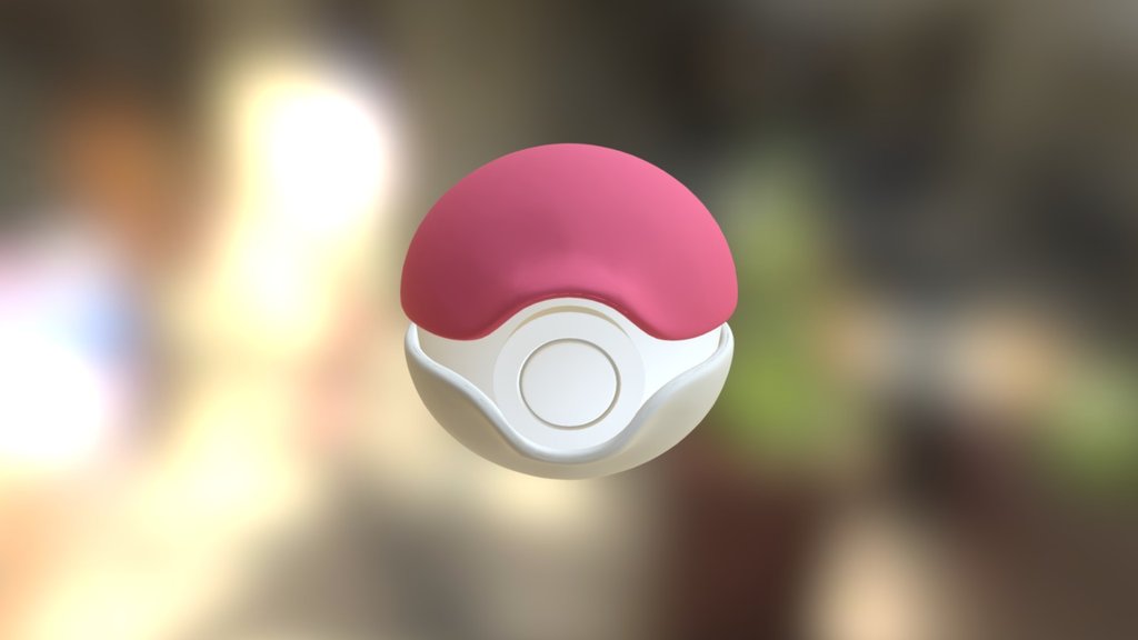 Pokeball - 3D model by plexian [ac2c14d] - Sketchfab