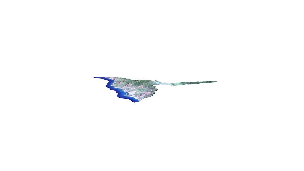 O'ahu 2450: Wai'anae - 3D model by AfterOceanic [ac2da0b] - Sketchfab