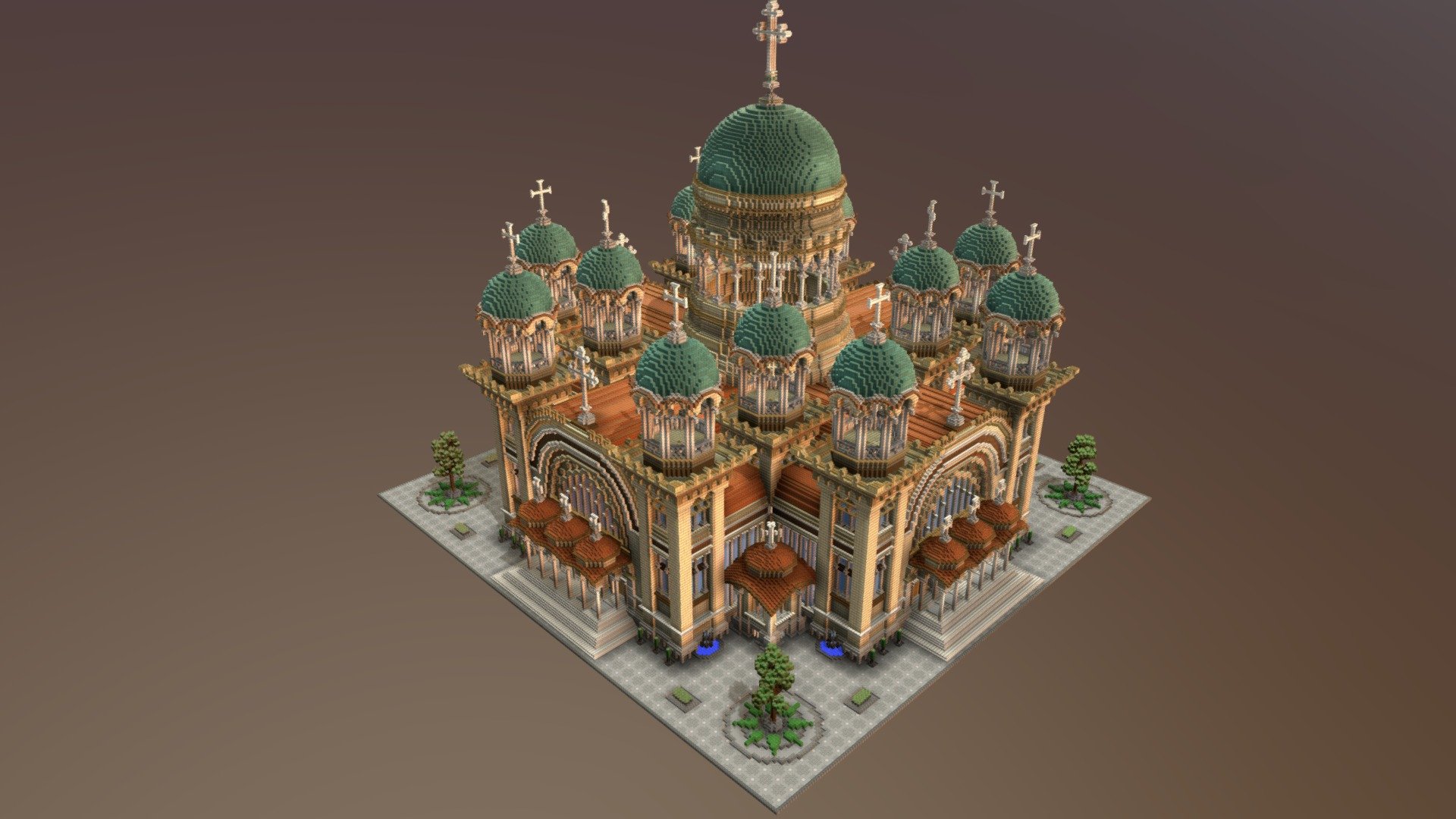 Greek Orthodox Church - 3D model by KoraProjects [ac2e723] - Sketchfab