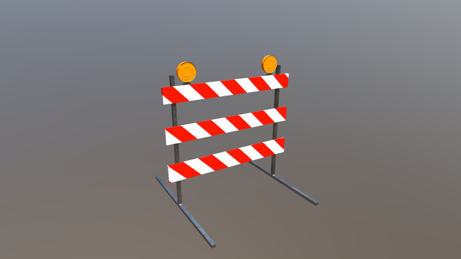 Street Construction Barrier - 3D model by Lilian Milam (@LilianMilam) [ac2eeb4] - Sketchfab