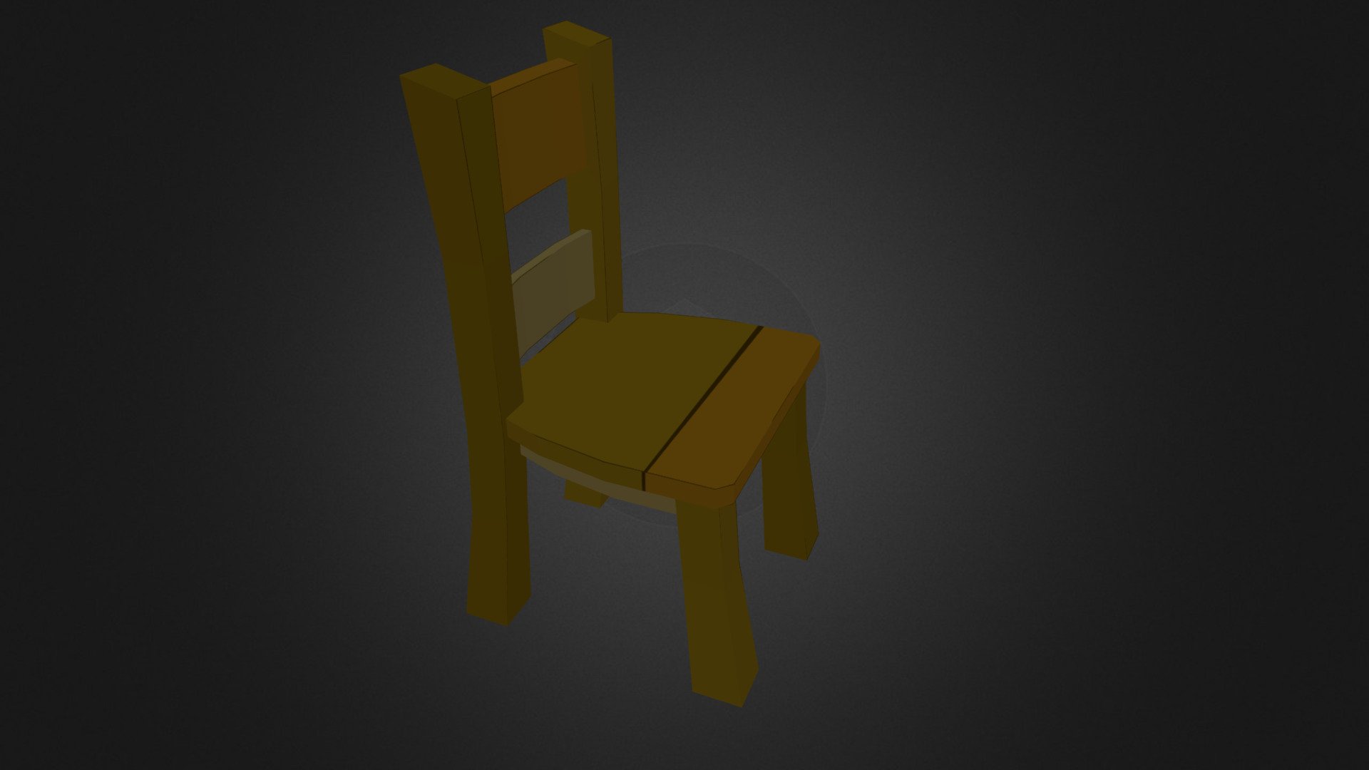 Cartoon Wooden Chair - 3D model by andrew.connelly23 [ac2f725] - Sketchfab