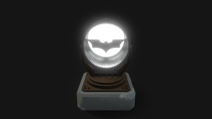 Batsignal 3D models - Sketchfab