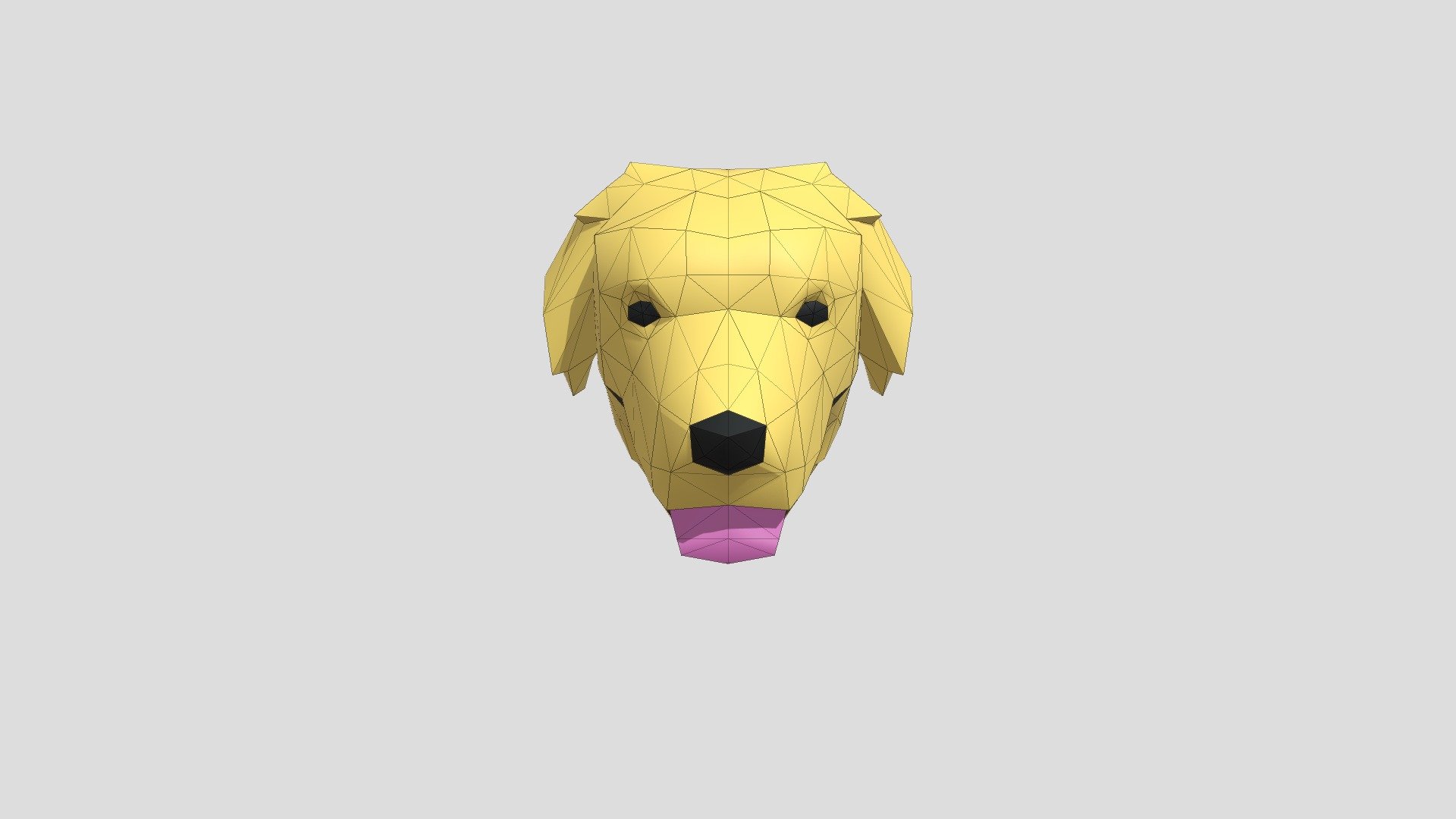 GOLDEN - 3D model by vanneyepes6 [ac30cee] - Sketchfab