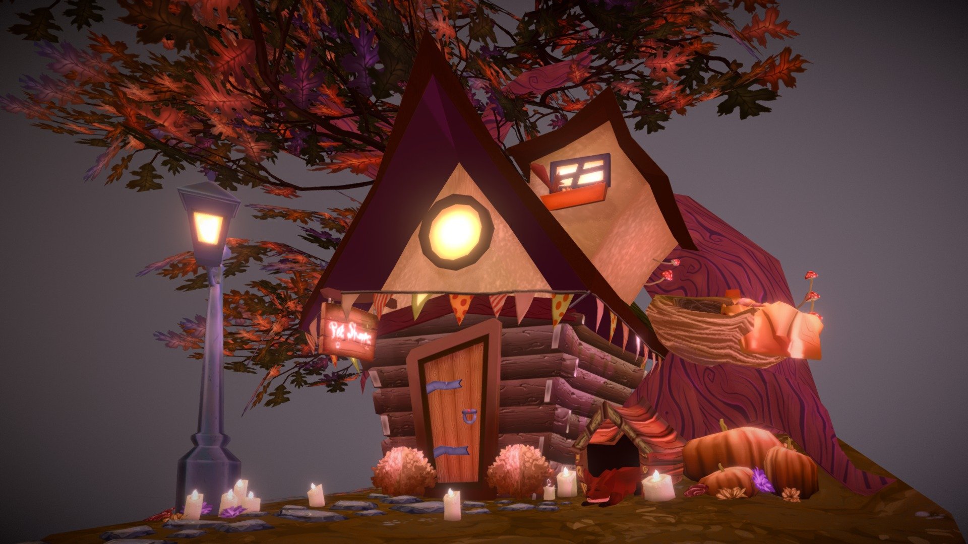 Pet Shop Diorama - 3D model by Paris (@parislab) [ac31db3] - Sketchfab