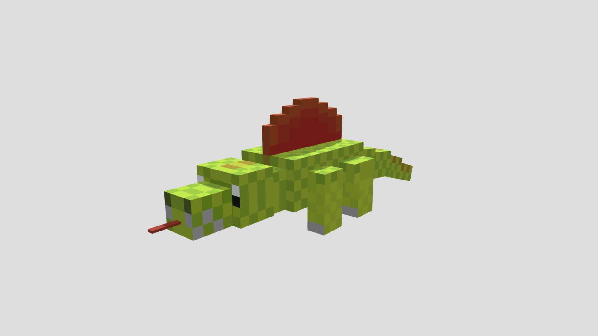 Dimetrodon - 3D model by Otaka Misu (@otakamisu) [ac33a9b] - Sketchfab