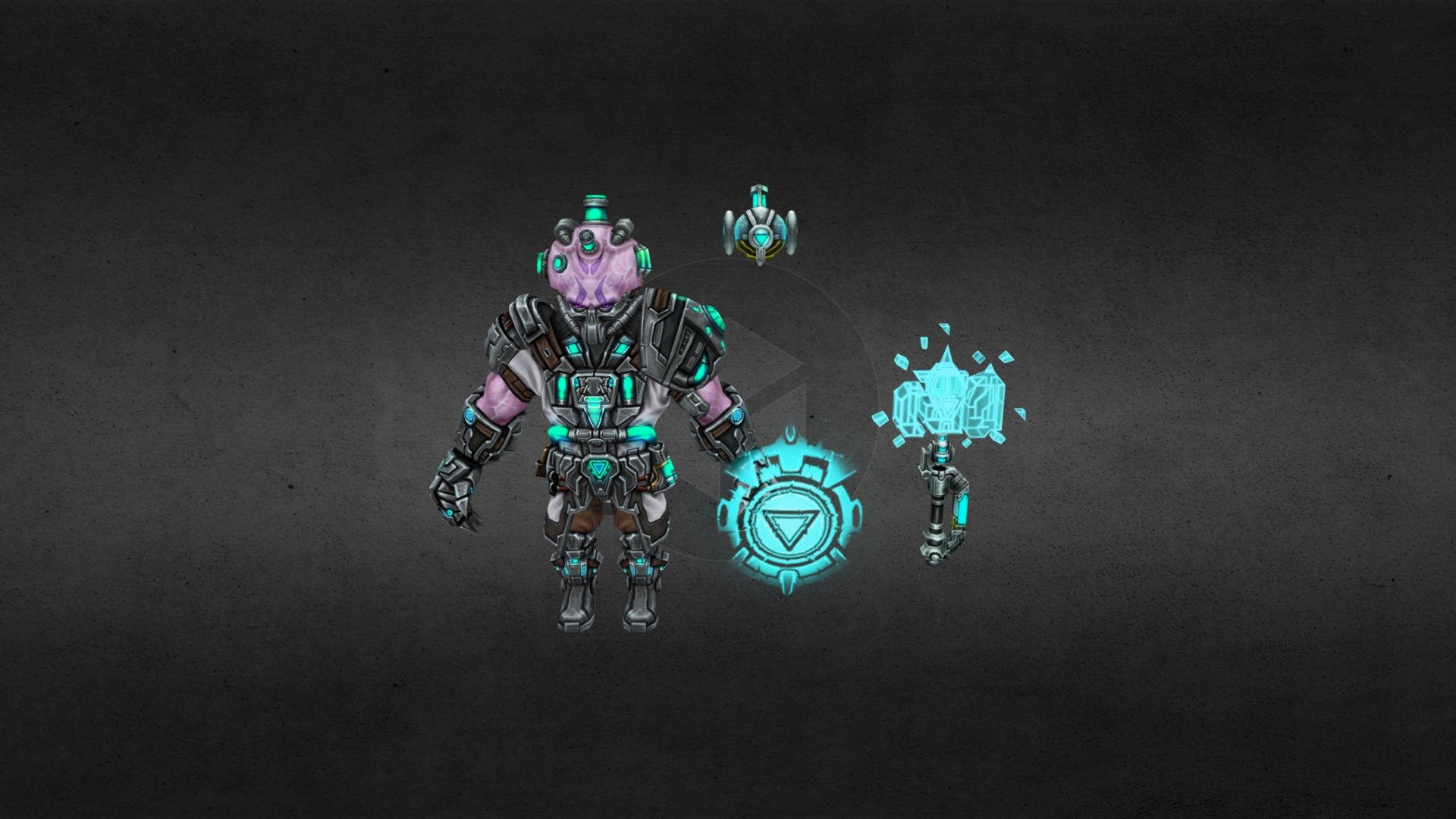 Psyonic_grade_05 - 3D model by CC (@ccsf) [ac34c9c] - Sketchfab