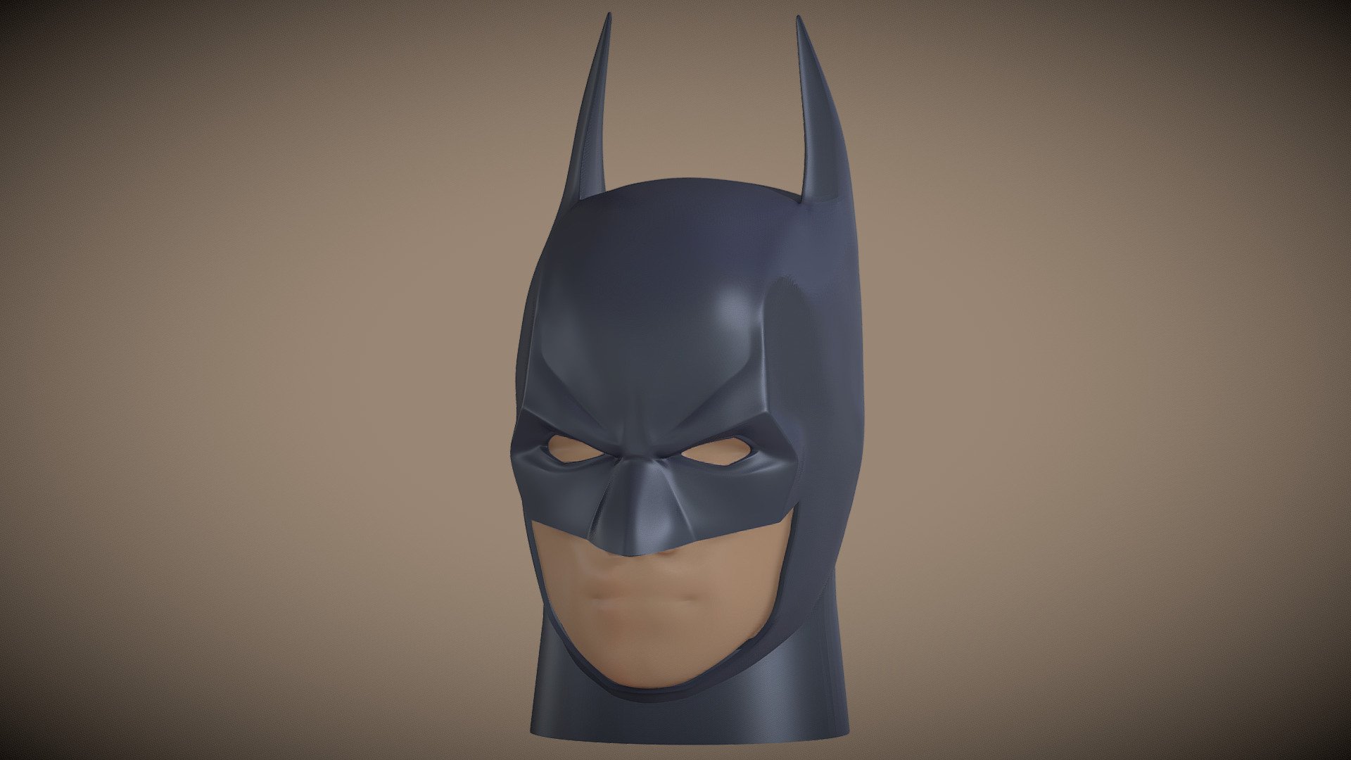 Batman cowl - 3D model by Forge_Master_props (@Forge_Master) [ac3667b ...
