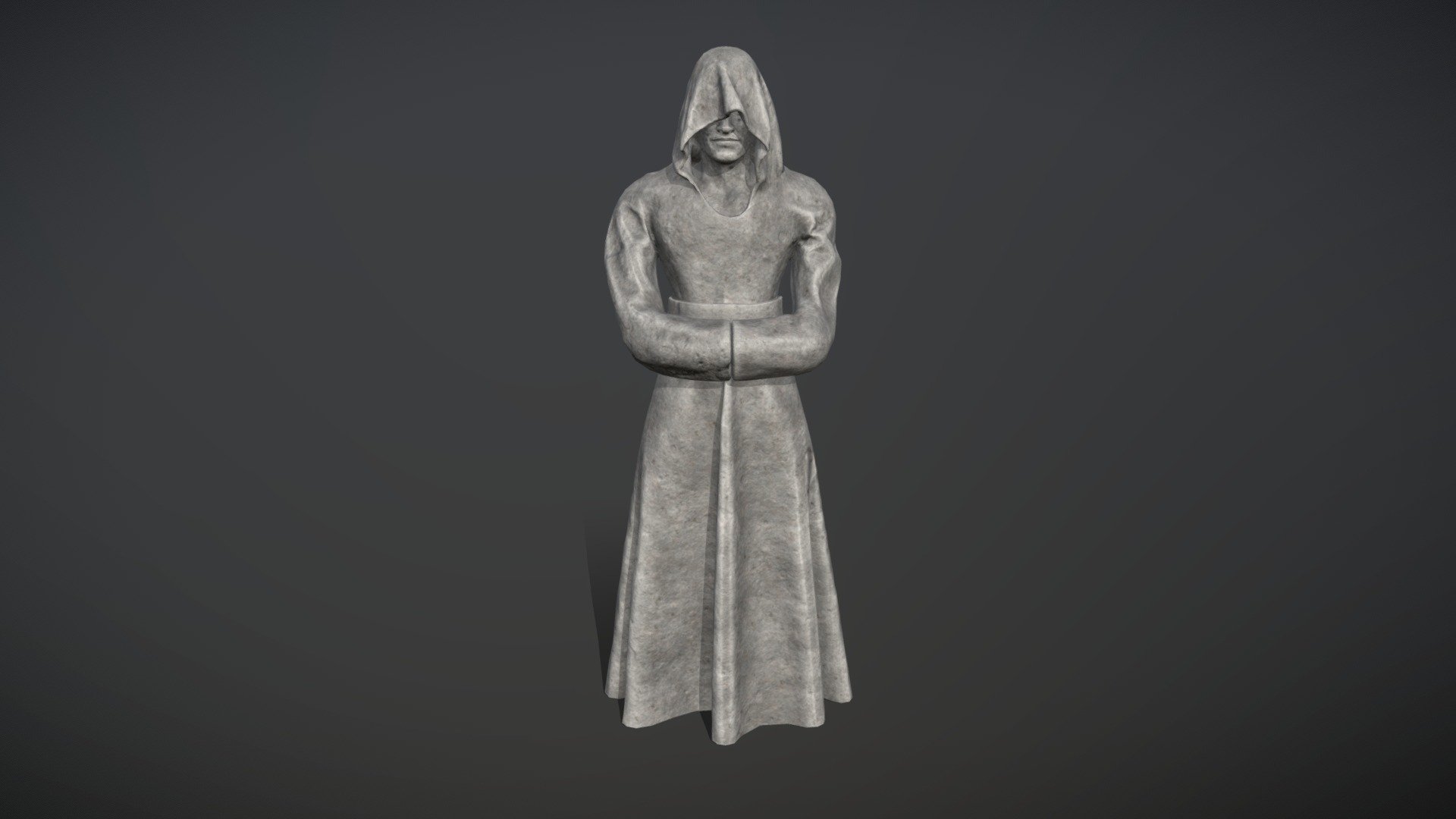 Hooded Statue - Buy Royalty Free 3D model by captainapoc [ac366e6 ...