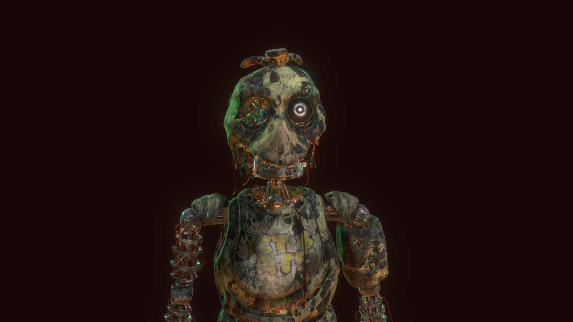 THE JOY OF CREATION | Ignited Chica - Download Free 3D model by Xoffly ...