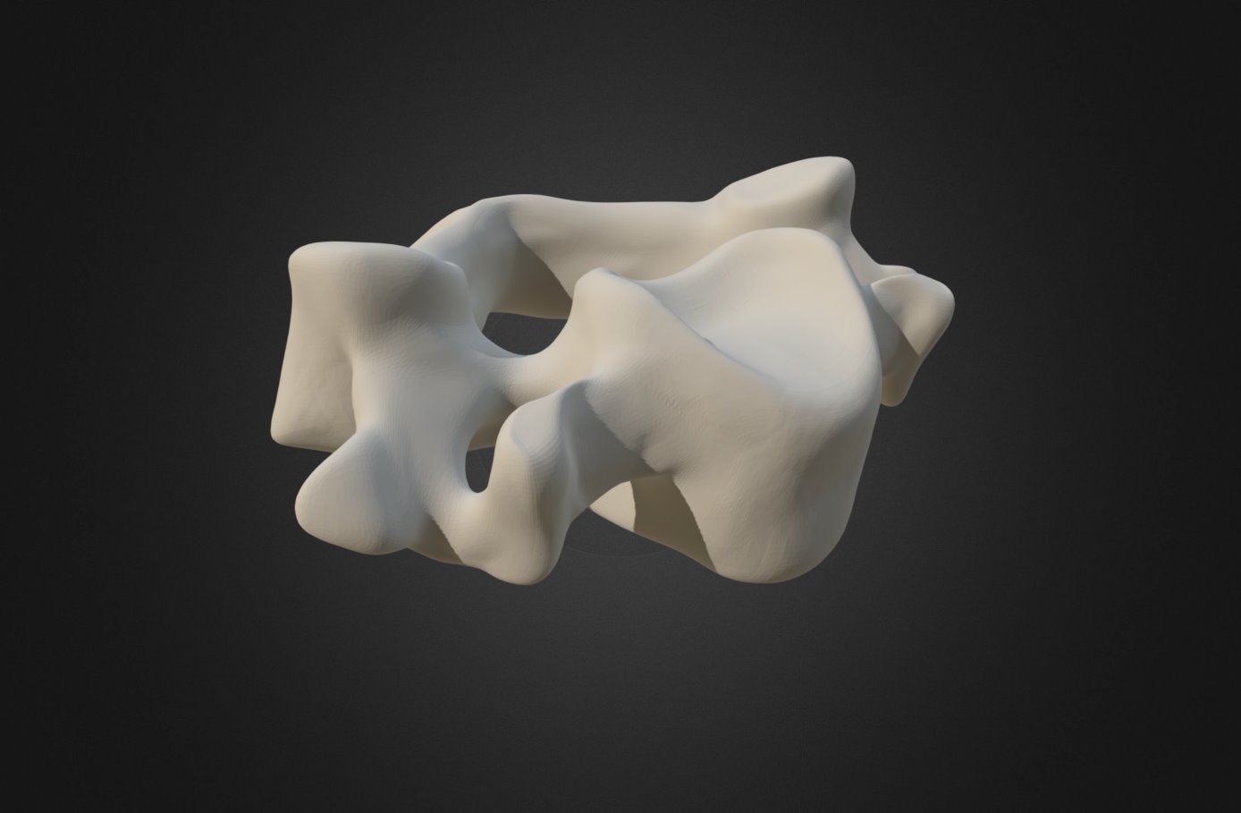 Cervical vertebrae C3 - C7 - 3D model by Anatomy Next (@a4s) [ac37d4a ...