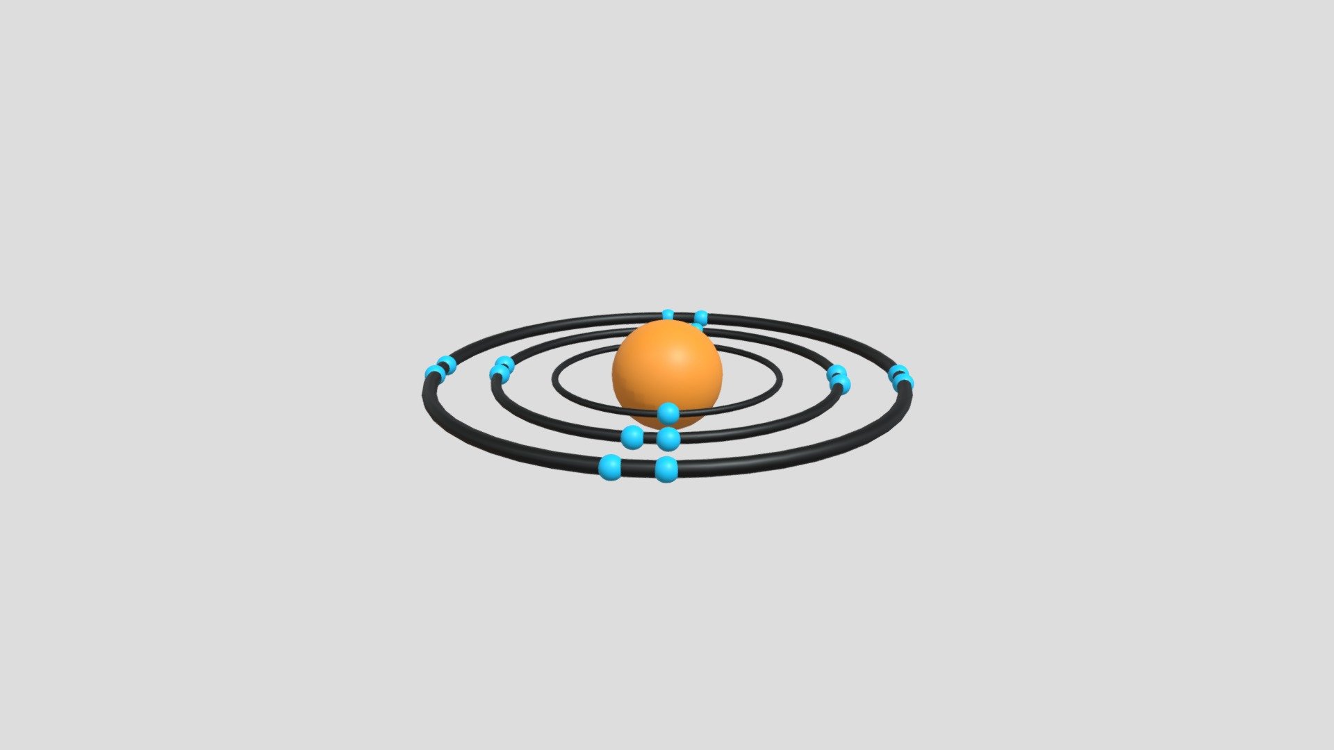 Bohr Model for Science Class - 3D model by Kyle Carlos Models ...