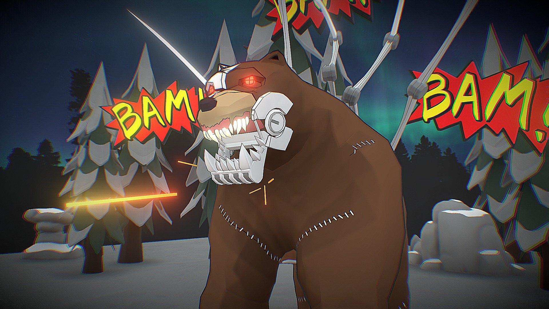 Bear - 3D model by daniel_marsovich (@danmars) [ac38946] - Sketchfab