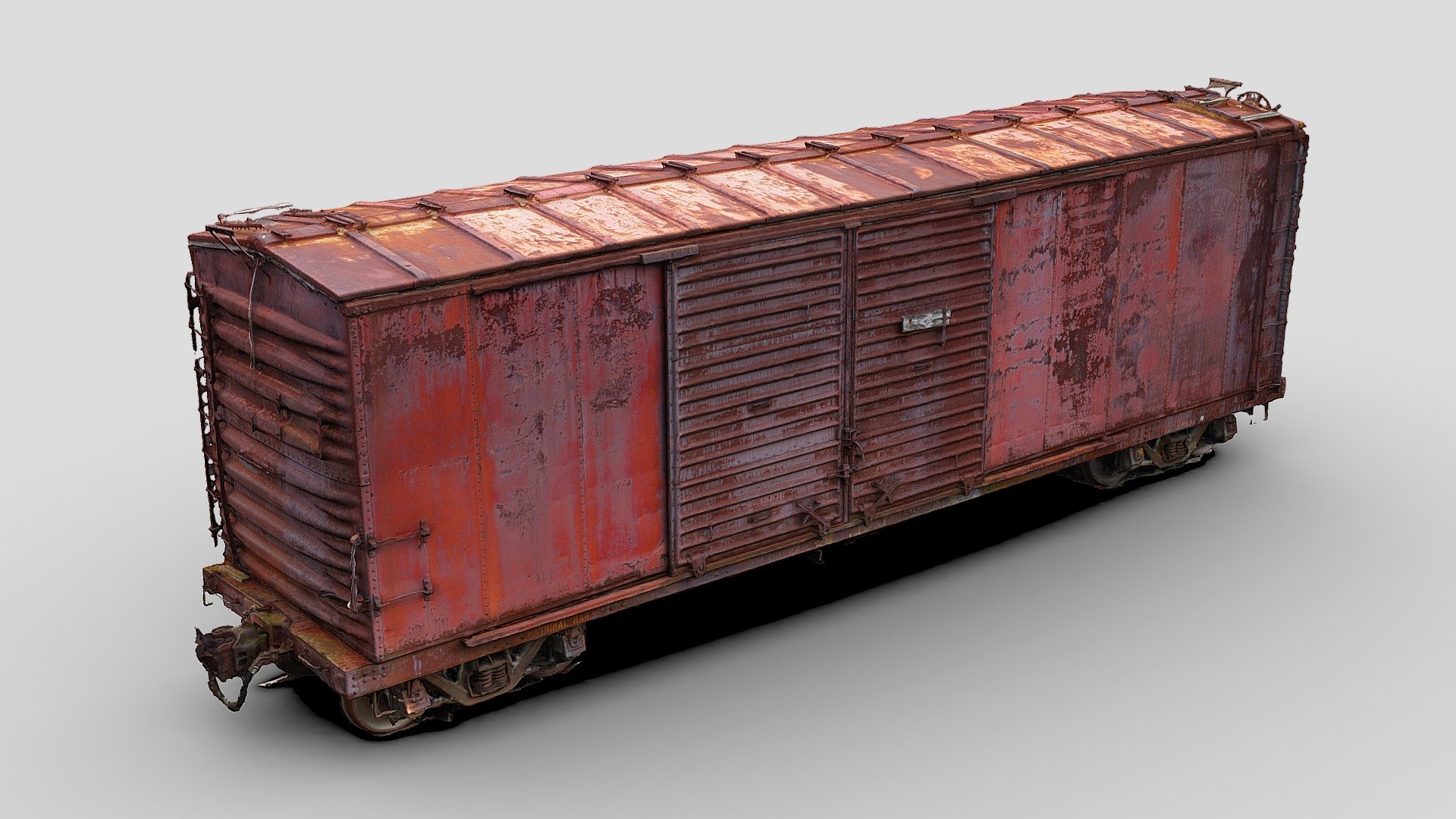 Abandoned Boxcar (Raw Scan) - Download Free 3D model by Renafox ...