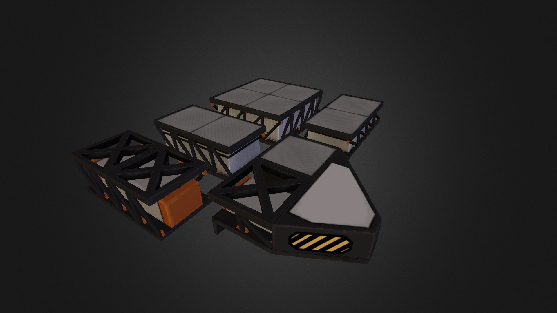 KSP_Crawler_Part1 - 3D model by electronicfox [ac39edc] - Sketchfab