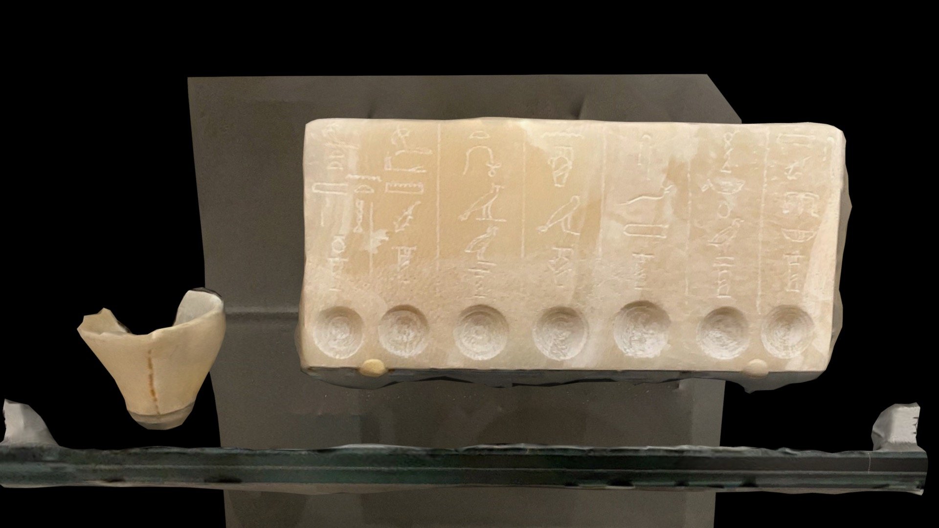 Model cup and oil tablet (partially obscured) - Download Free 3D model ...