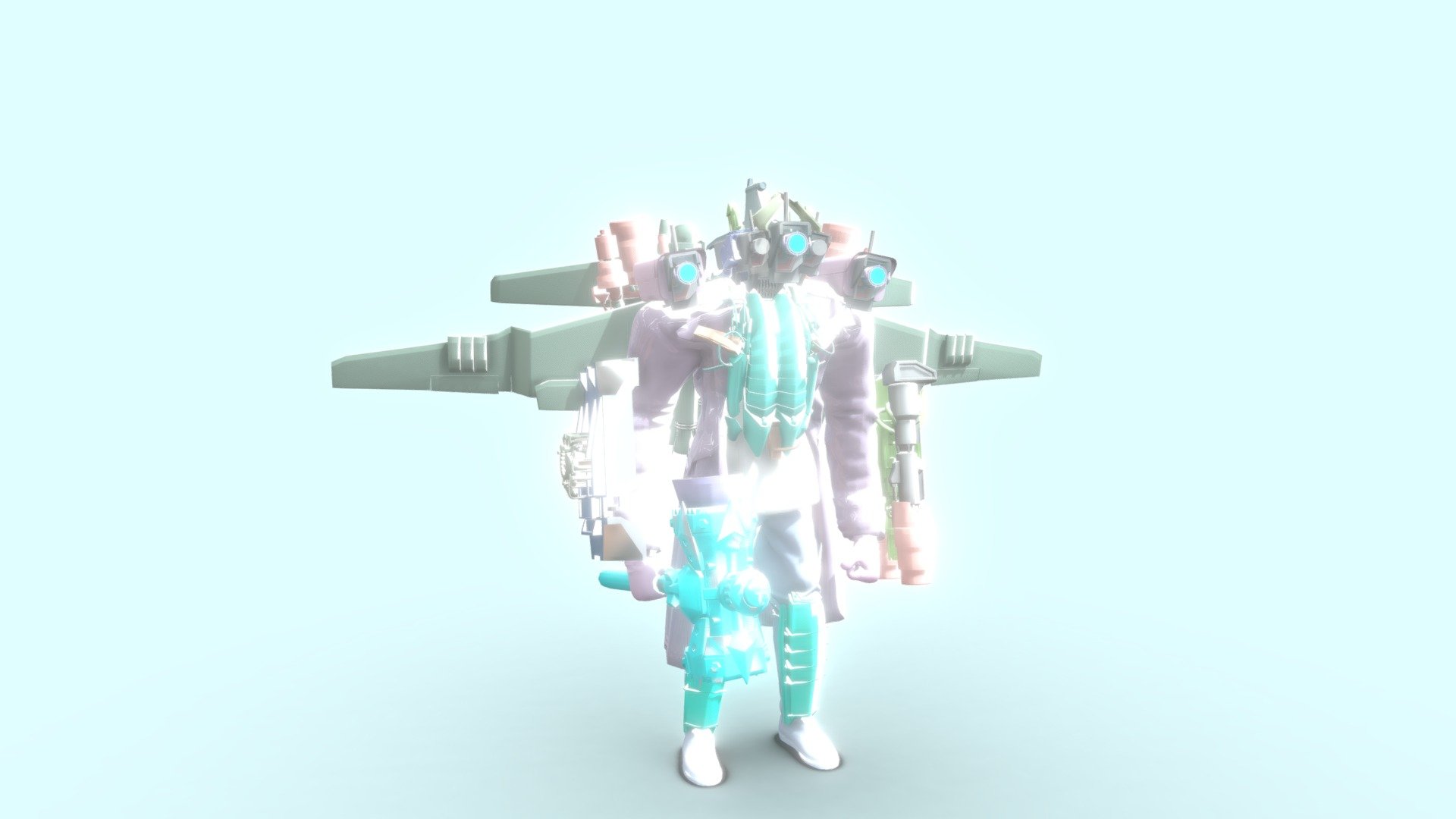 Virlance Upgraded Titan Cameraman - Download Free 3D model by wingling ...