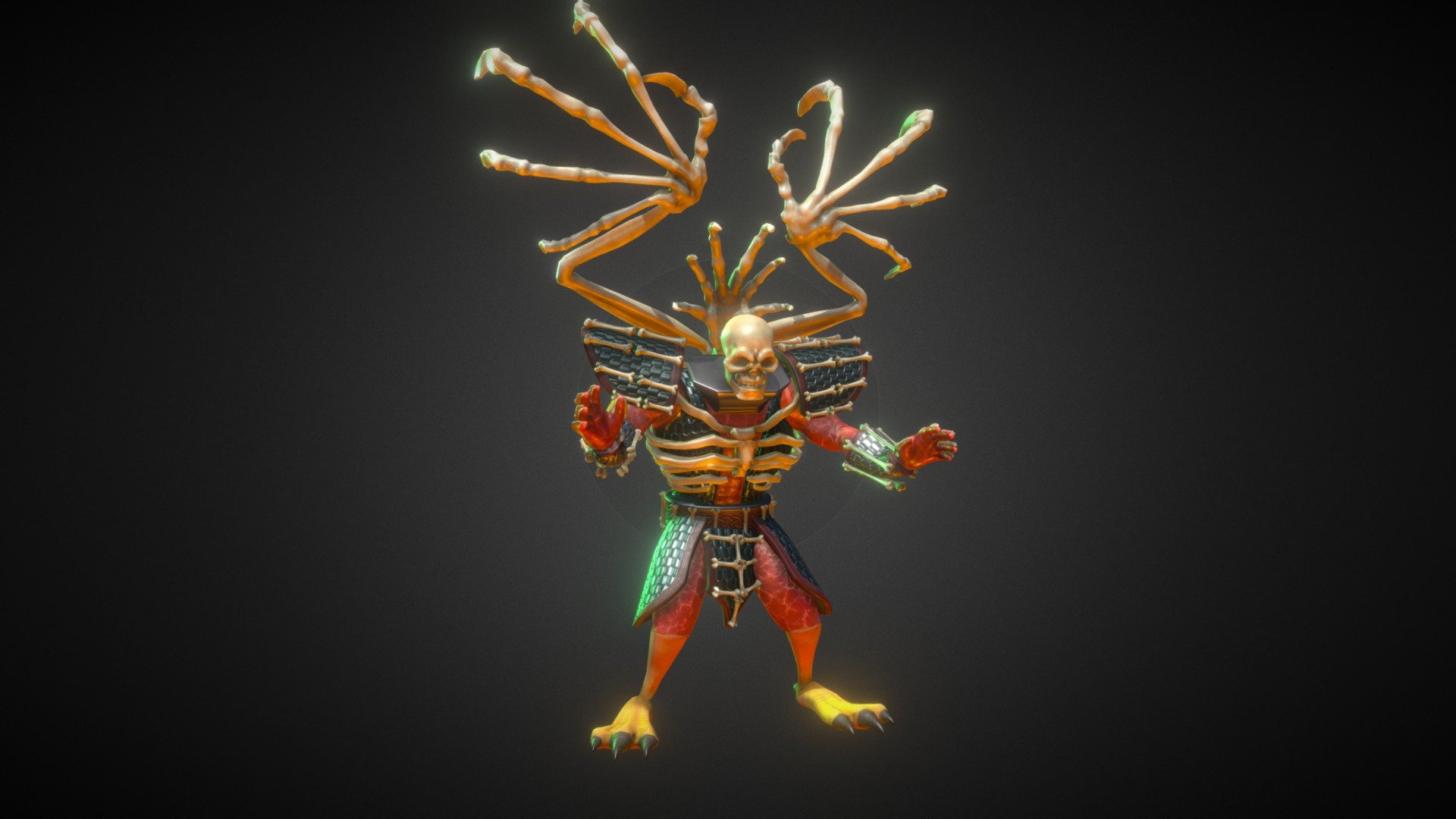 Hell Demon (skeleton)