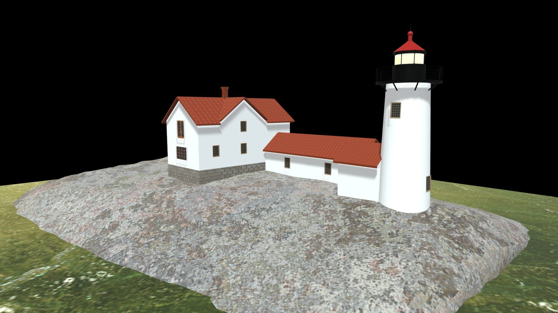 Lighthouse 05 - 3D model by 3D View (@dimoduk) [ac3babf] - Sketchfab