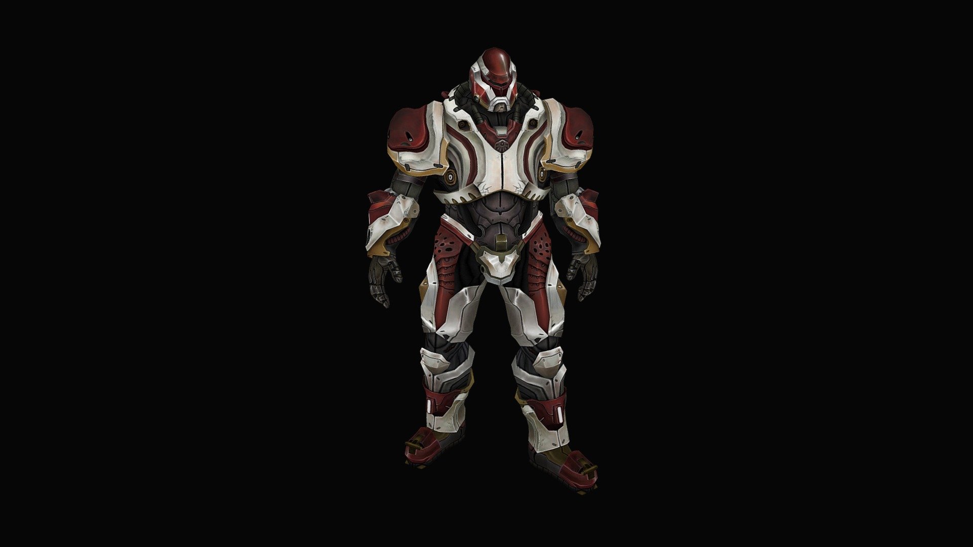 Mechanic Armor Character - 3D model by OldRepublic [ac3c023] - Sketchfab