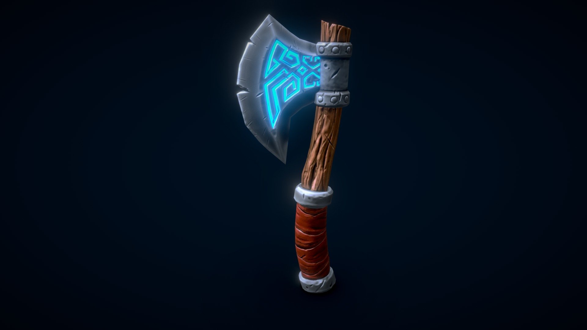 Stylized/ textured Axe - 3D model by patriiiaragon [ac3e469] - Sketchfab