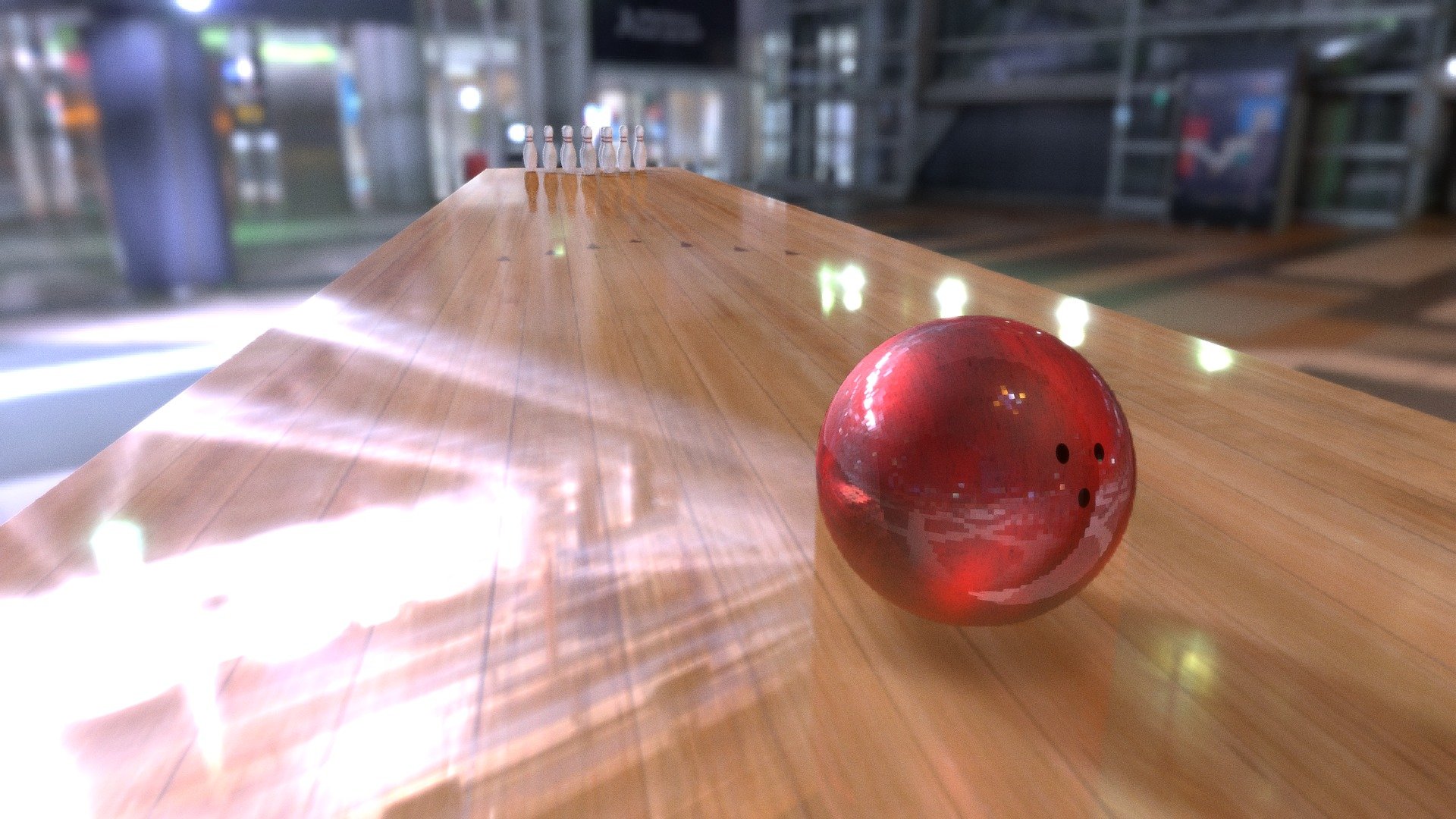 Bowling Game Kit Starter Pack - Buy Royalty Free 3D model by robfitzy ...