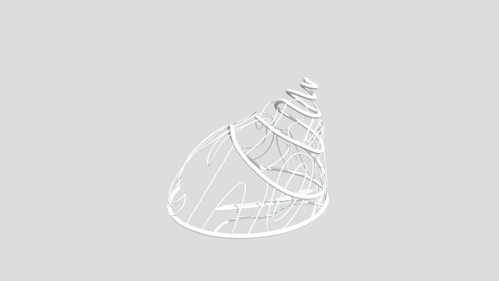 Функциональный арт-объект Shell - 3D model by Karina.Mal [ac41061 ...