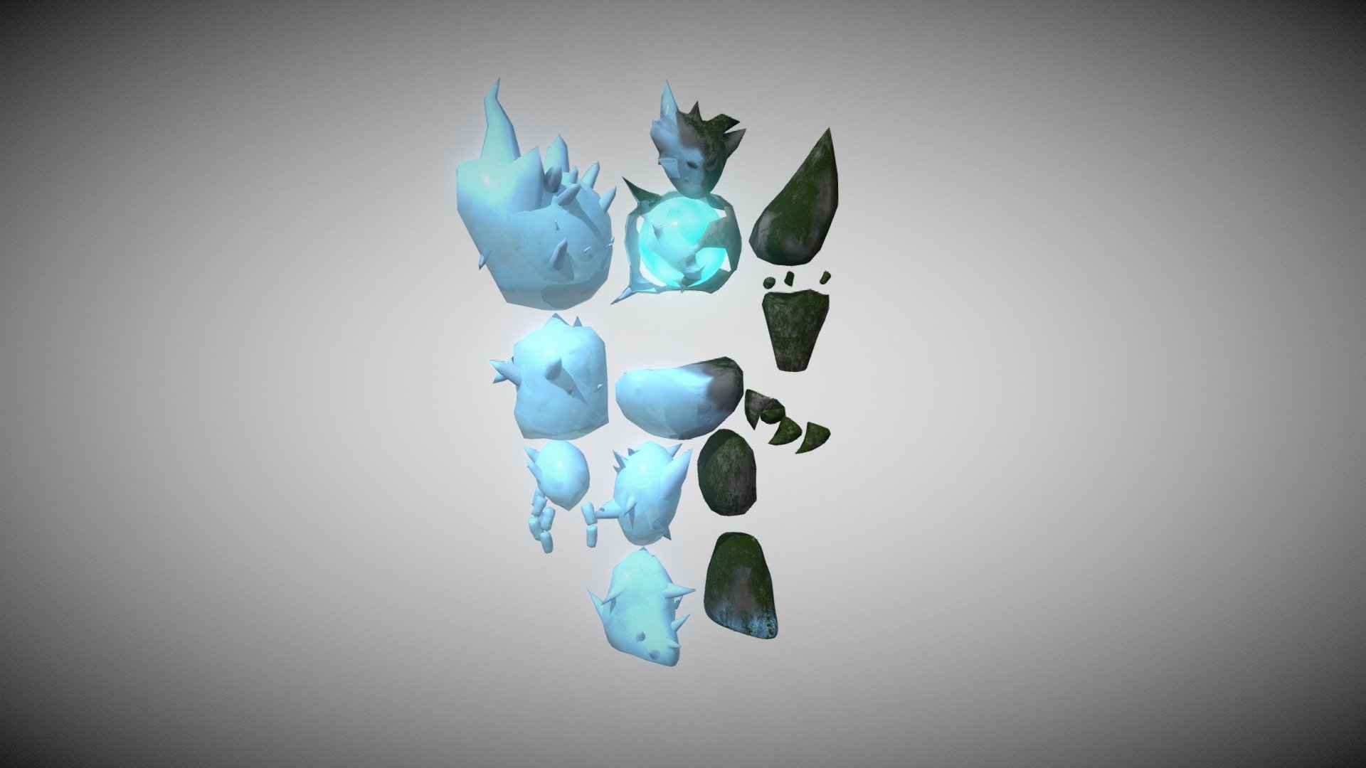 Stylized Golem - 3D model by ple21499477 [ac42c39] - Sketchfab
