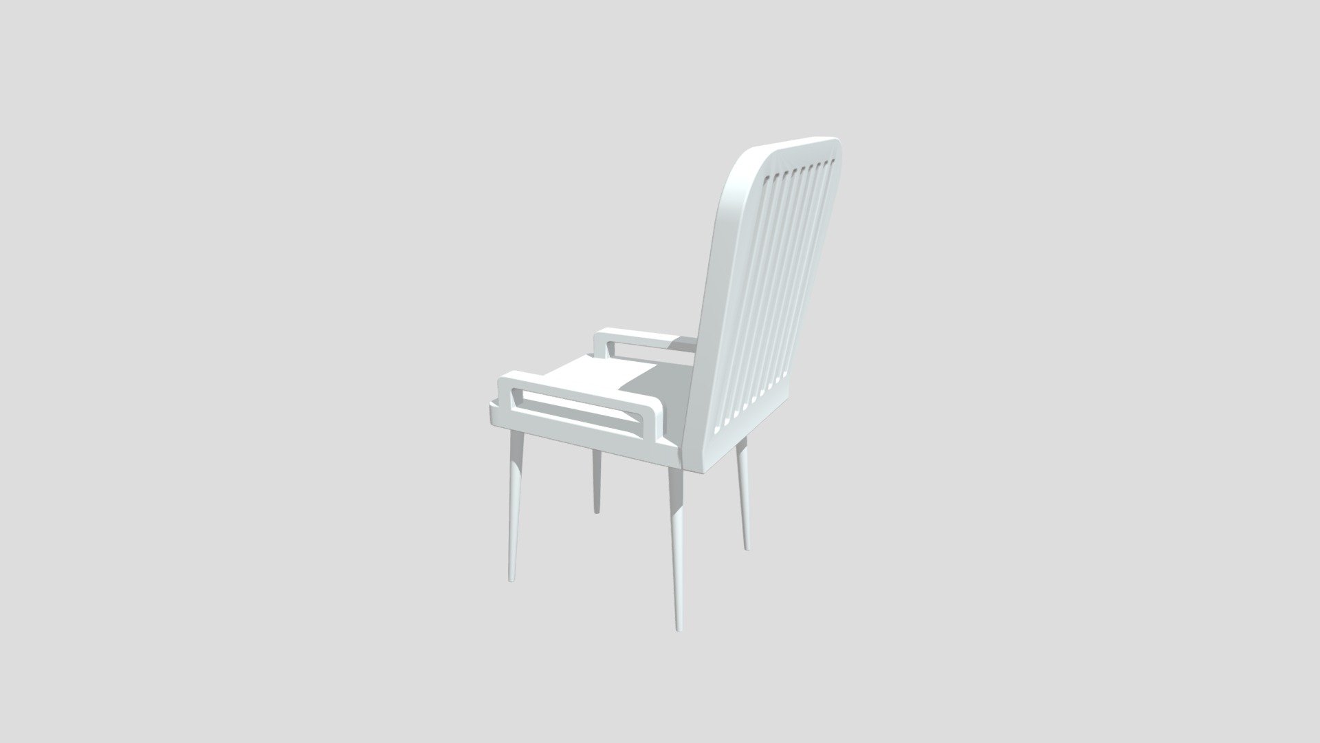 Wooden Chair Mesh - Download Free 3D model by PHERM3D (@pherm3d ...