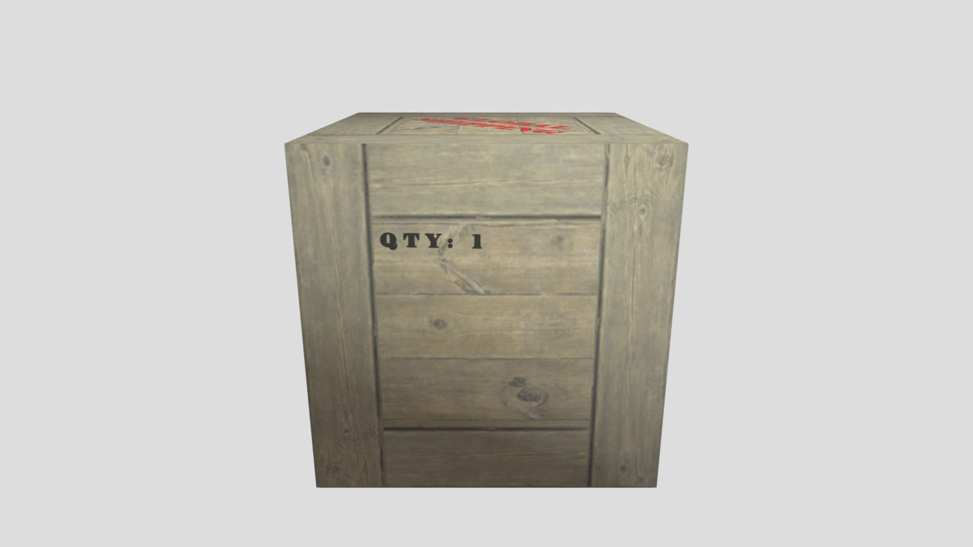 Crate - Download Free 3D model by daguytoday [ac434d1] - Sketchfab